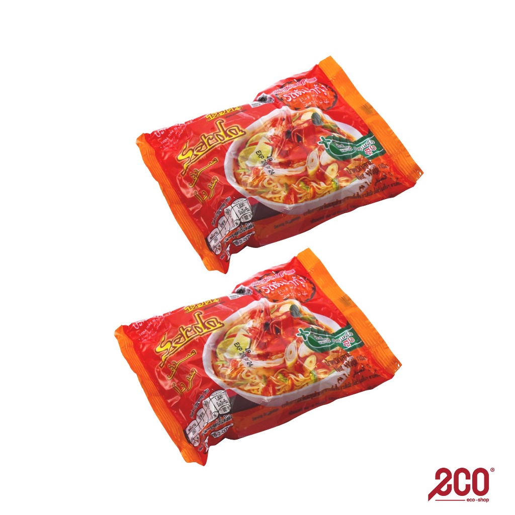Serda Tom Yam Shrimp Flavour Instant Noodles 60g (2pcs/pack) | Shopee ...