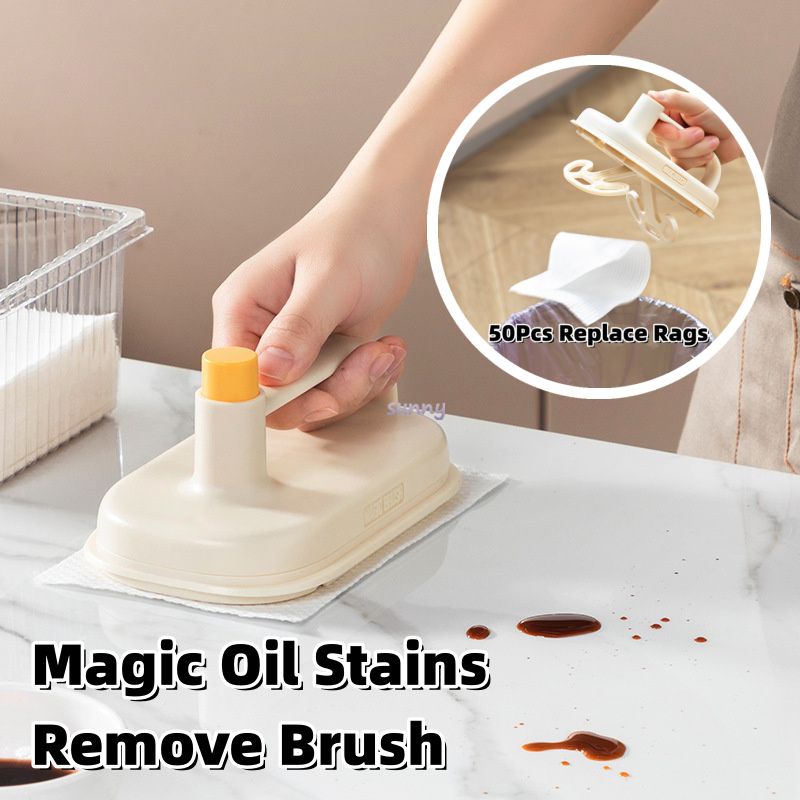 Magic Wipe With 50pcs Disposable Rag Easy Decontamination Labor-saving ...