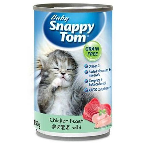 Snappy Tom Baby Chicken Feast 150g | Shopee Malaysia