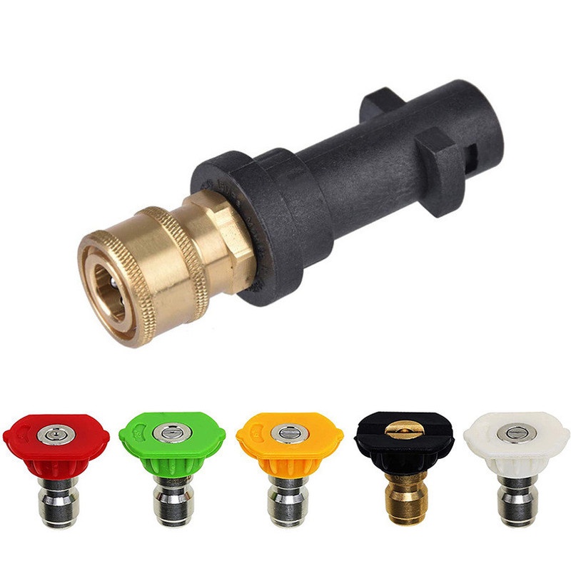 High-pressure Car Wash Water Gun Connector Pure Copper 1/4Quick-connect ...