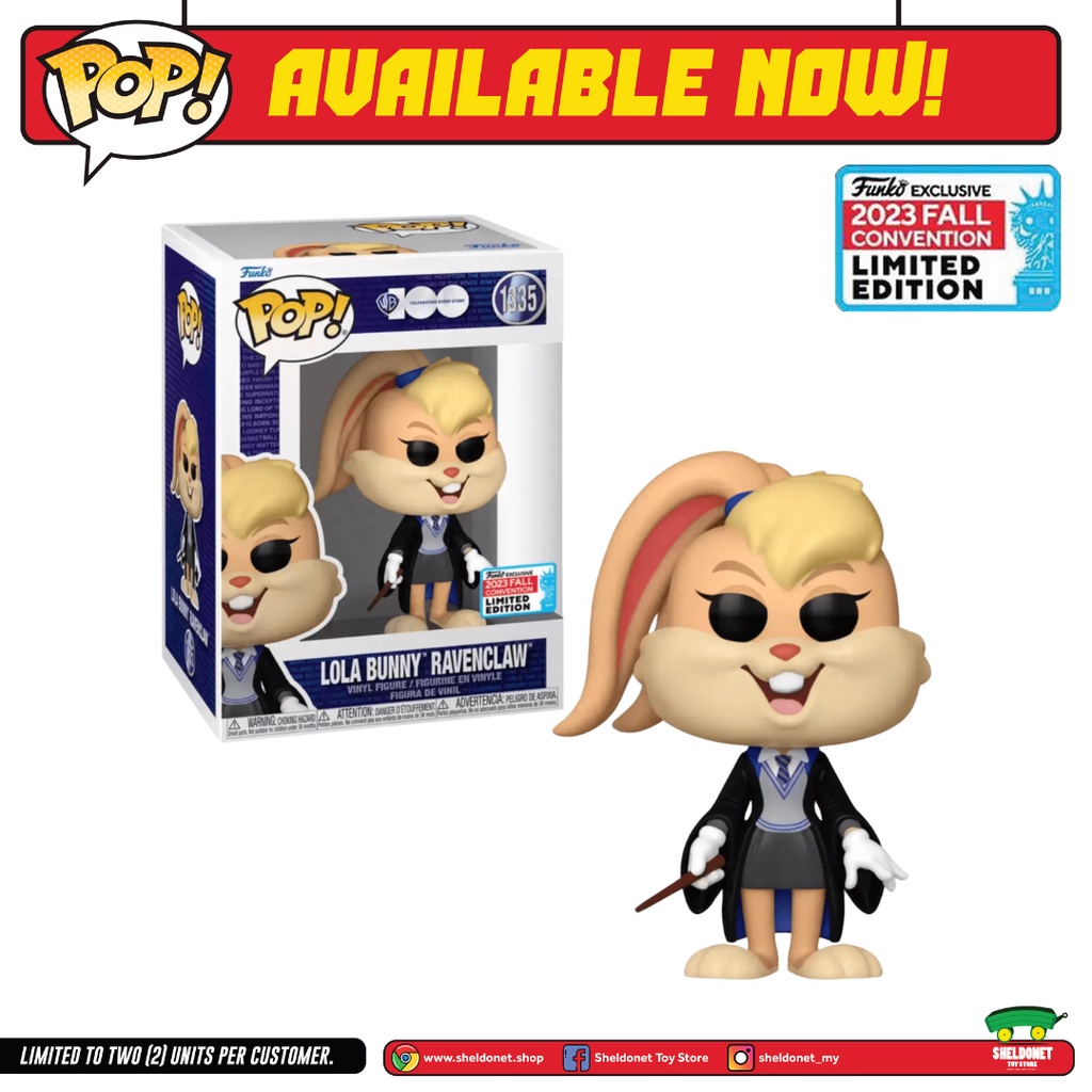 Funko Pop! Animation: Looney Tunes - Lola Bunny Ravenclaw (WB100) [Fall ...