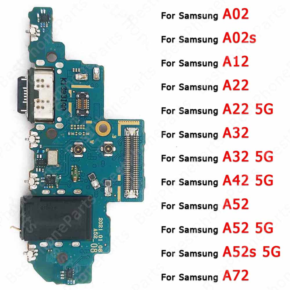 Original Charging Port For Samsung Galaxy A02 A02s A12 A22 A32 Charge ...