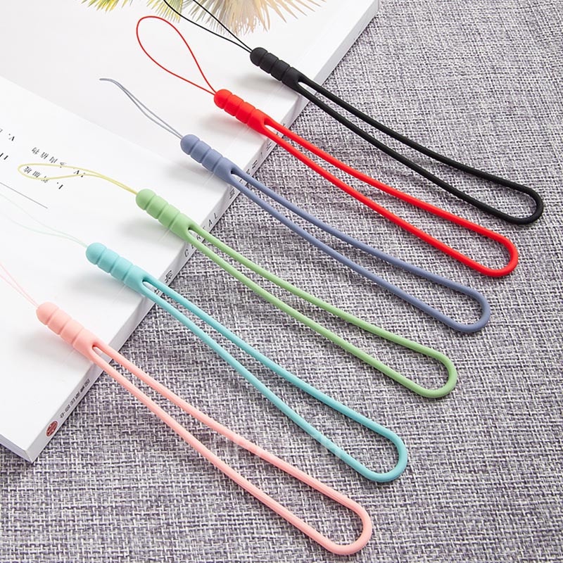 Ready Stock Silicone Colored Pendant Keychain Lanyard for Universal ...