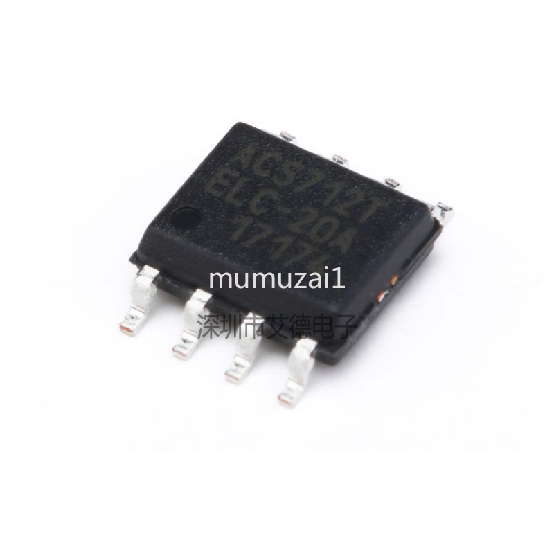Sop-8 ACS712ELCTR-20A-T ACS712T Current Sensor Voltage Isolation ...
