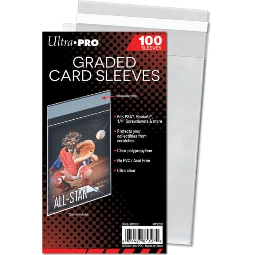 Ultra Pro Graded Card Sleeves Resealable For Card Slabs | Shopee Malaysia