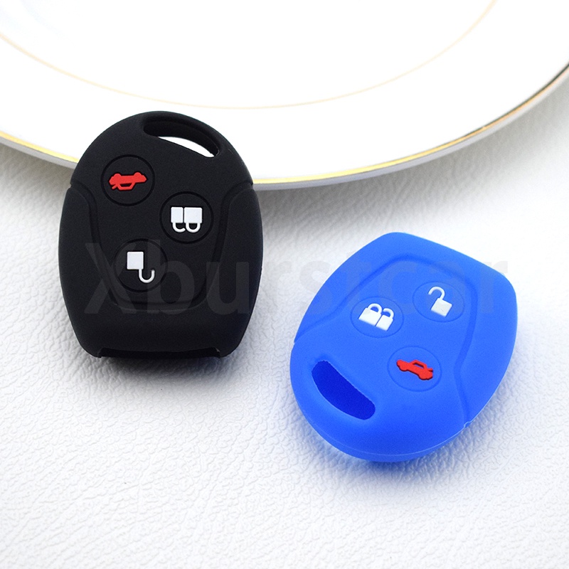 Silicone Shell Fob For Ford Fiesta Mk7 Mk5 Mk6 Mondeo Focus 2 Mk2 ...