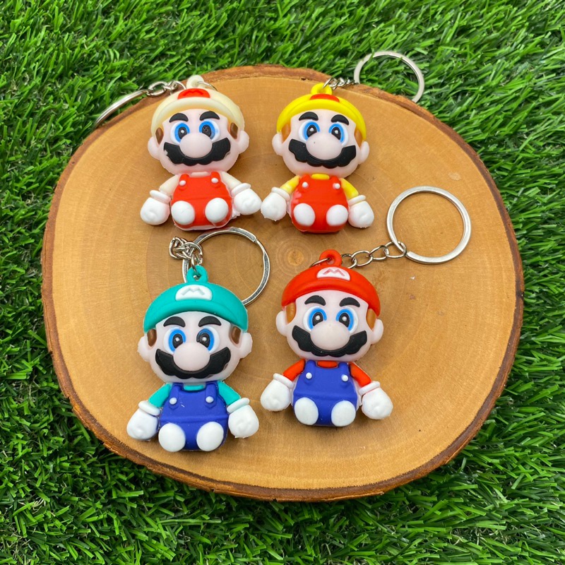GANTUNGAN Mario Bros Character Keychain/Mario Bros Keychain | Shopee ...