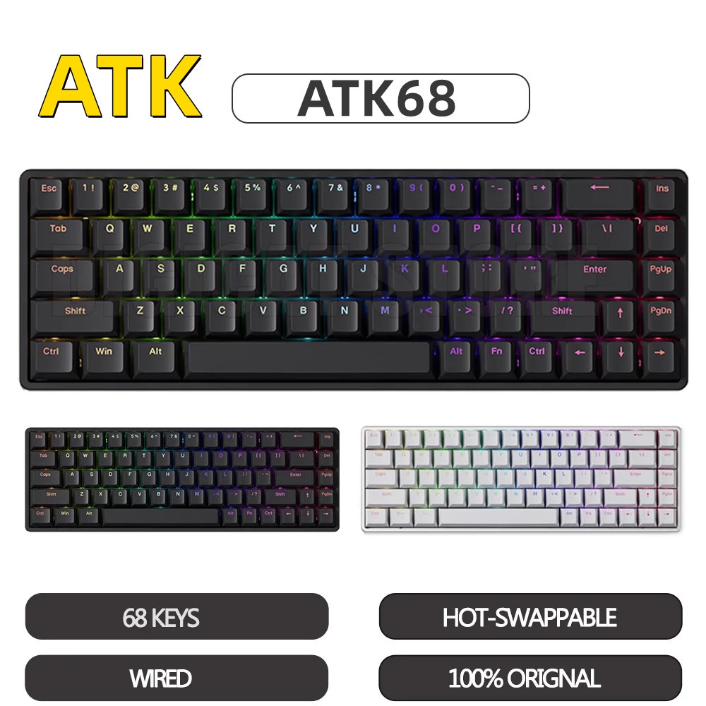 【Ready Stock】ATK68 Magnetic Switch Gaming Keyboard SMART SPEED X Quick ...