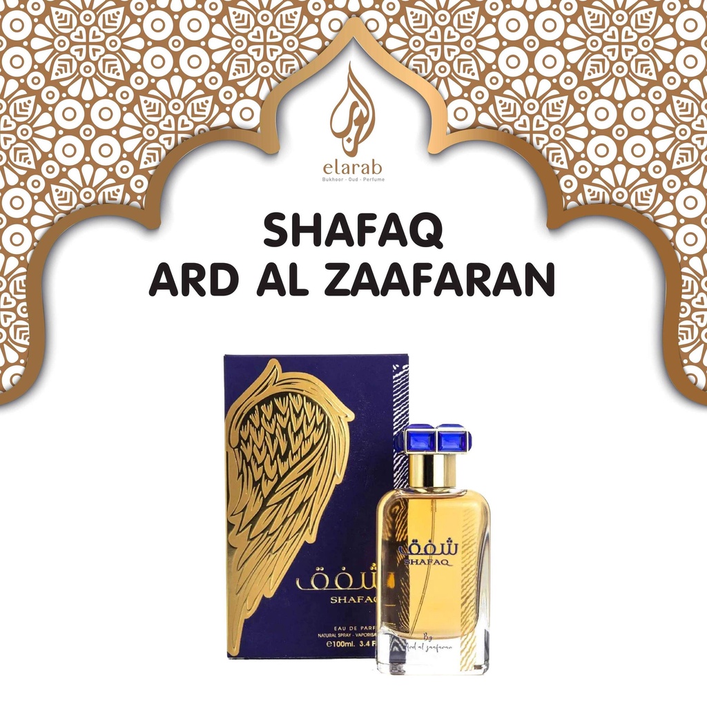 SHAFAQ PERFUME 100ML BY ARD AL ZAAFARAN | Shopee Malaysia