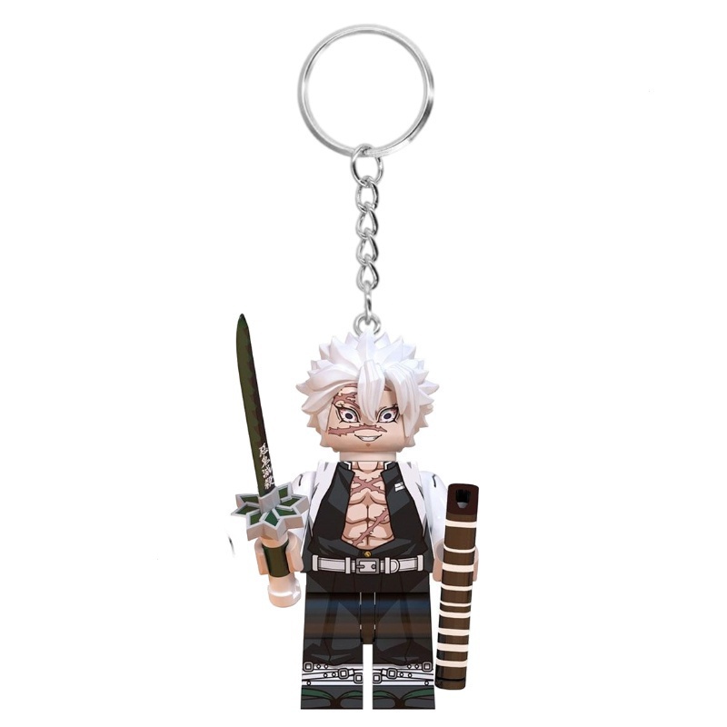 LEGO Keychain Minifigure Shinazugawa Sanemi Demon Slayer | Shopee Malaysia