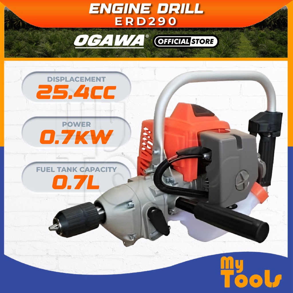 Mytools OGAWA Engine Drill ERD290 High Performance Power Tool for ...