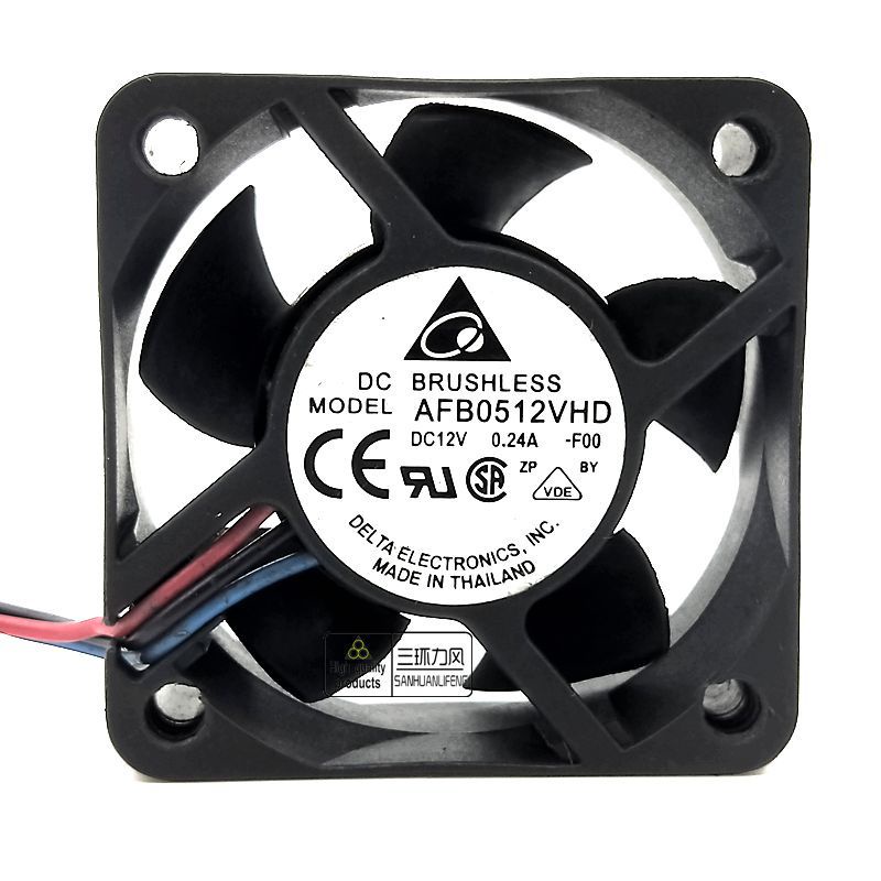 Delta 5020 12V 0.24A AFB0512VHD IBM x236 Industrial Server Power Fan ...