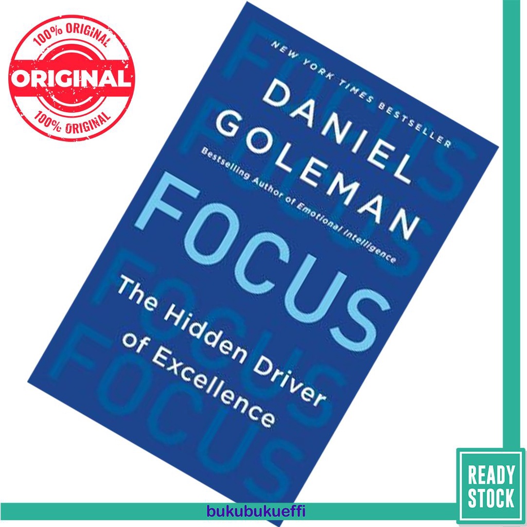Focus by Daniel Goleman 9780062344434 - SELF HELP | Shopee Malaysia