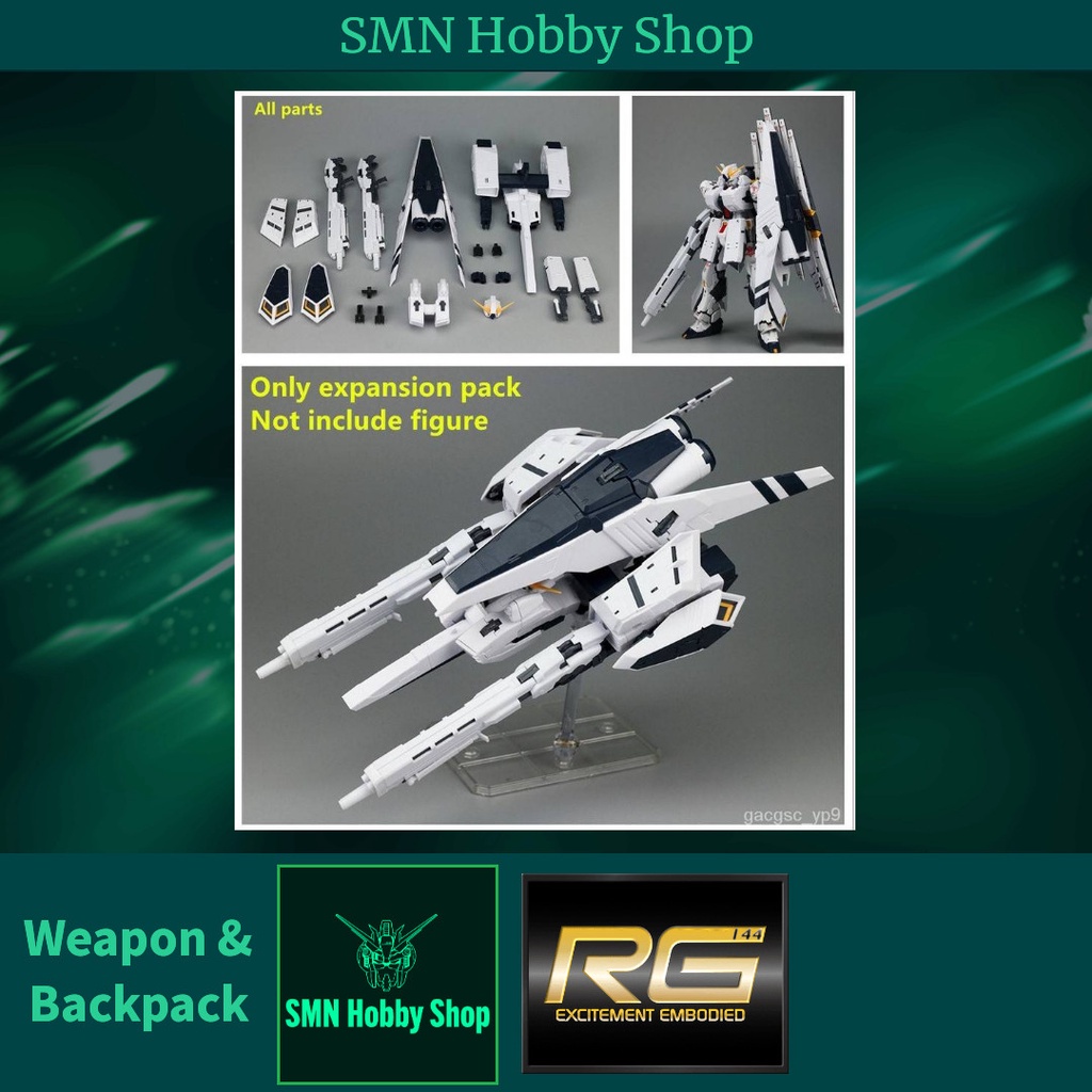 RG 1/144 HWS Expansion Set and Tactical Armor Transporter Addon - Weapon & Backpack [Mecha ...