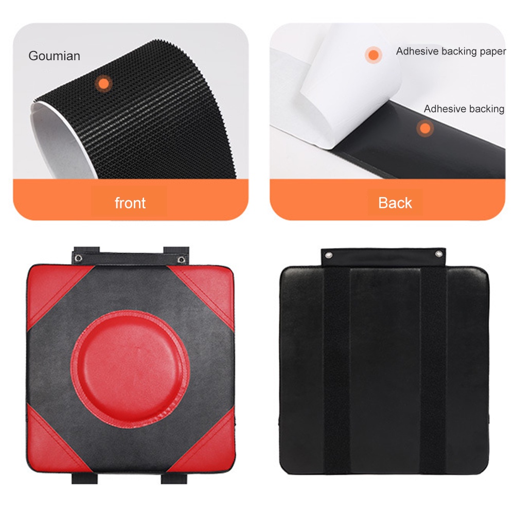 Bv Wall Punching Pad PU Leather Boxing Punch Target Square Wall Target ...
