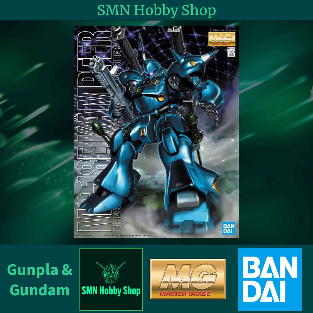 MG 1/144 MS-18E Kampfer Gunpla Gundam Toys Plastic Model Kit [MGUC ...
