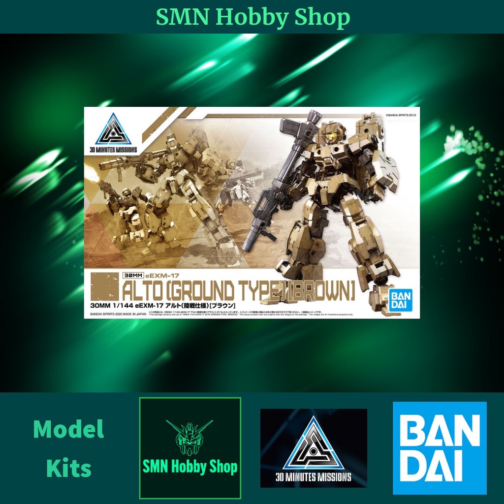30MM 1/144 EEXM-17 Alto Ground Type Brown Toys Plastic Model Kit [30MM ...