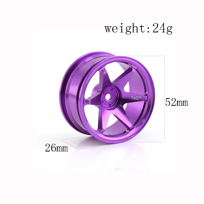 On-Road Drift Car Aluminum Alloy Metal Wheel Hub Climb Car Wheel Rim ...