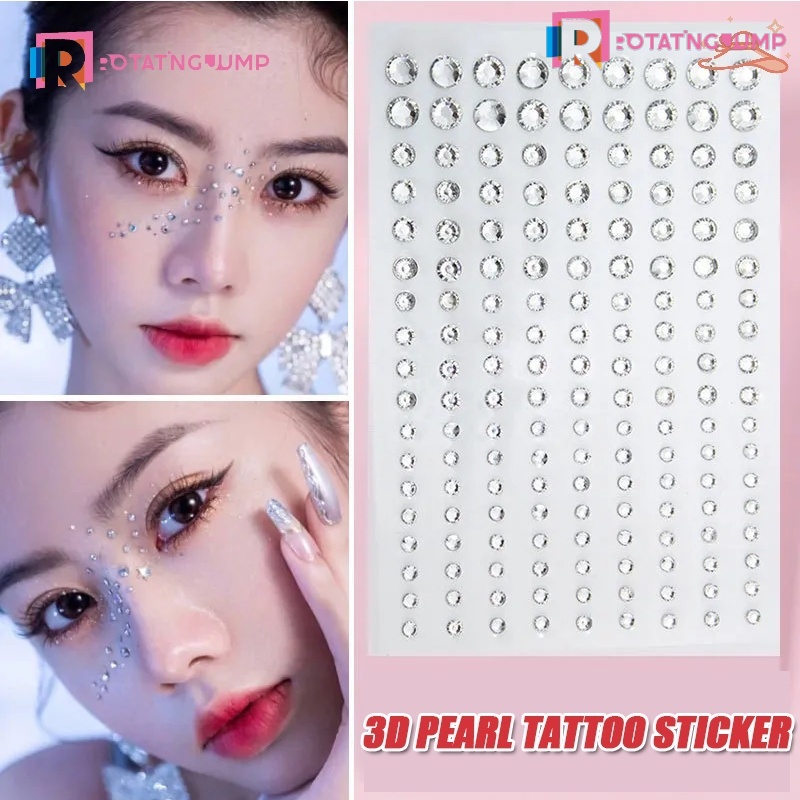 Korean Version Disposable Laser Facial Crystal Diamond Sticker ...