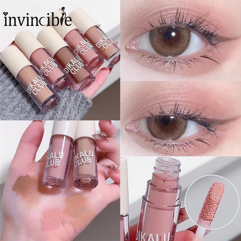 Velvet Eyeshadow Silky Cream Long Lasting Eyeshadow Earth Milk Tea ...