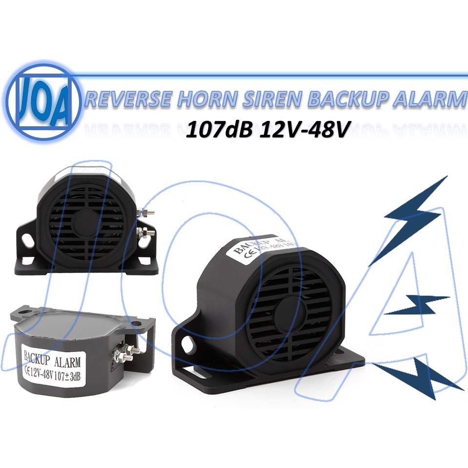 [Ready Stock] 12v - 48v Backup Siren Reverse Buzzer Warning Siren Horn ...