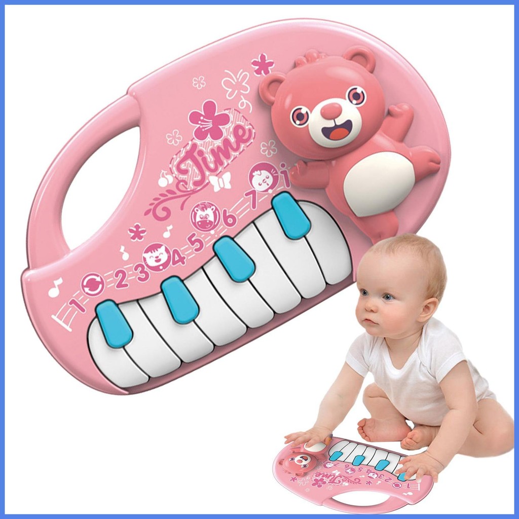 Electronic Piano Keyboard Bear Piano Music Toy Electronic Musical ...