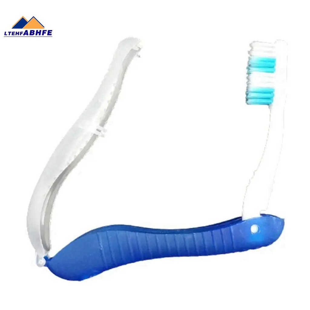 10 Piece Sports Travel Oral Folding Travel Camping Toothbrush Portable ...