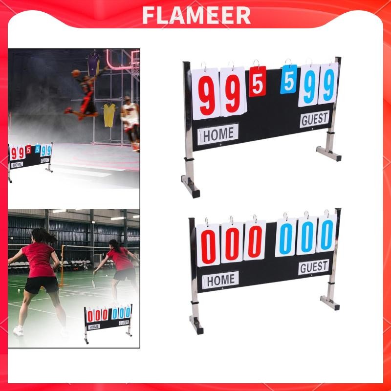 [FlameerMY] Standing Sports Scoreboard, Table Score Flip Score Board ...