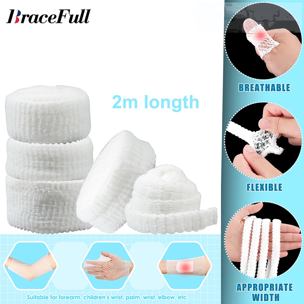 1 Roll Fix Net Tubular Bandage Elastic Net Dressing Breathable Tubular ...