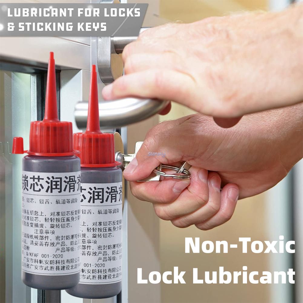Lock Core Lubricant With Needle Nozzle Door Lock Lubrication Pencil ...
