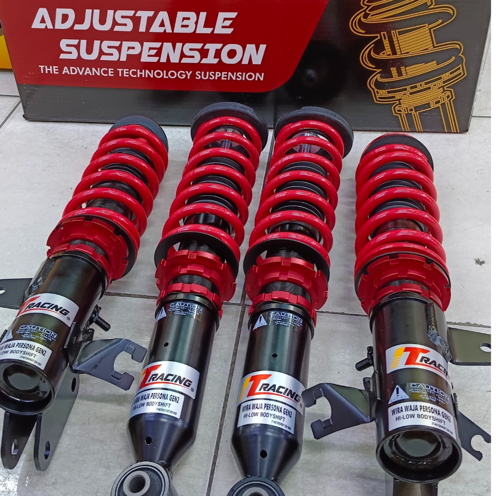 Adjustable IT RACING Adjustable Hi Low Body Shift Proton Wira Waja ...