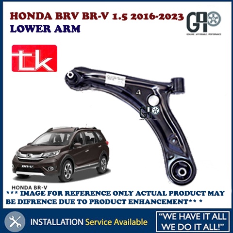 HONDA BRV BR-V 1.5 2016-2023 TK FRONT LOWER CONTROL ARM | Shopee Malaysia