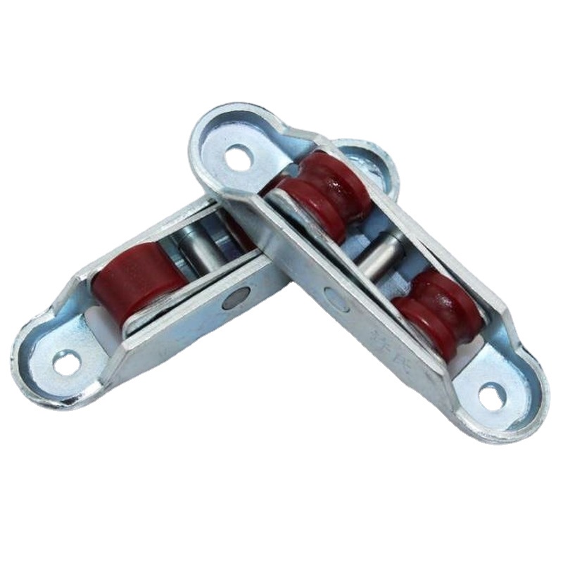 Plastic Steel Double- wheels Door Roller Pulley Moisture-resistant ...