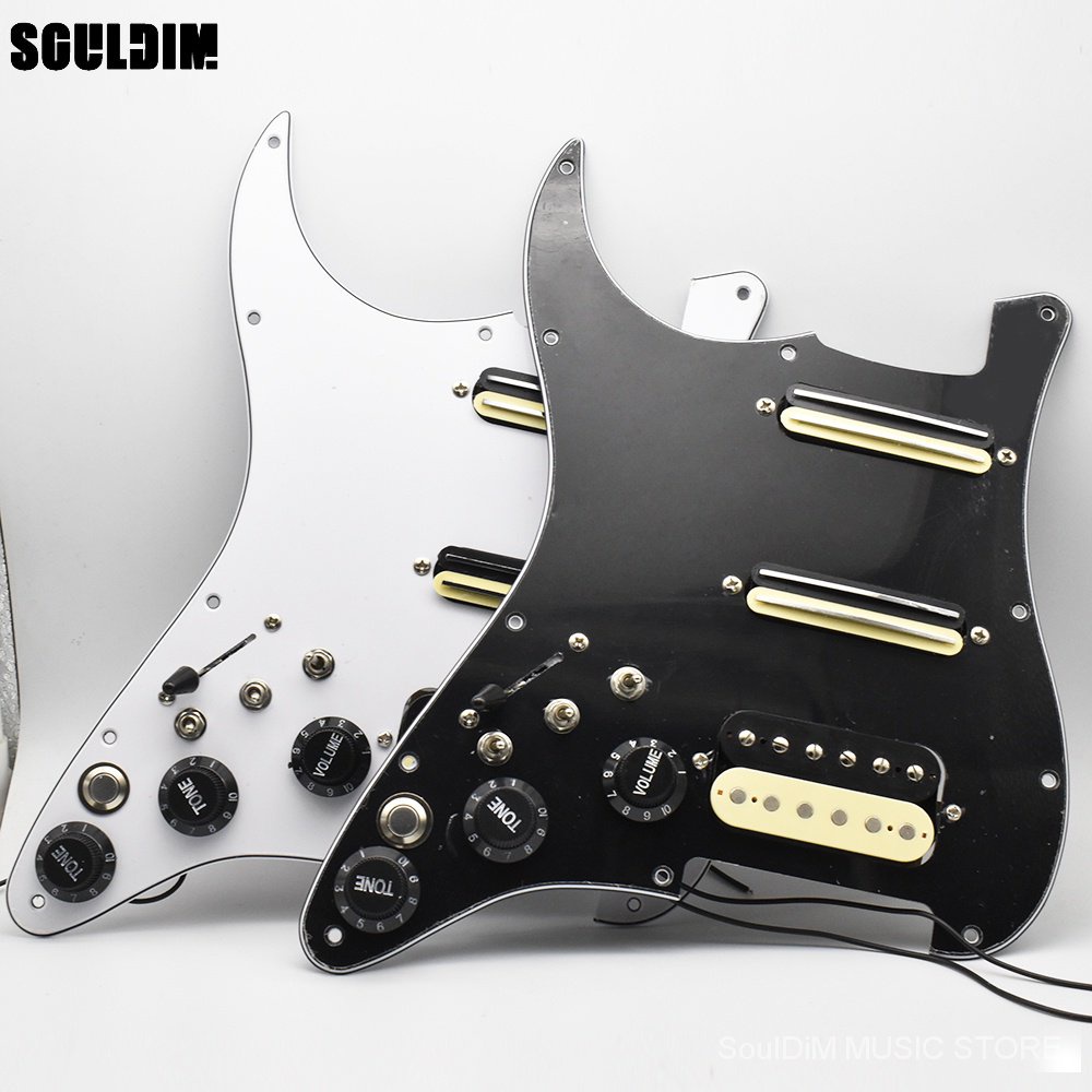 Left Hand ST Electric Guitar Pickup with Singlecut Wiring Loaded ...