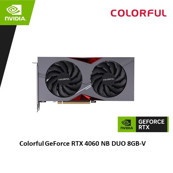 Colorful GeForce RTX 4060 NB DUO 8GB-V Graphic Card | Shopee Malaysia