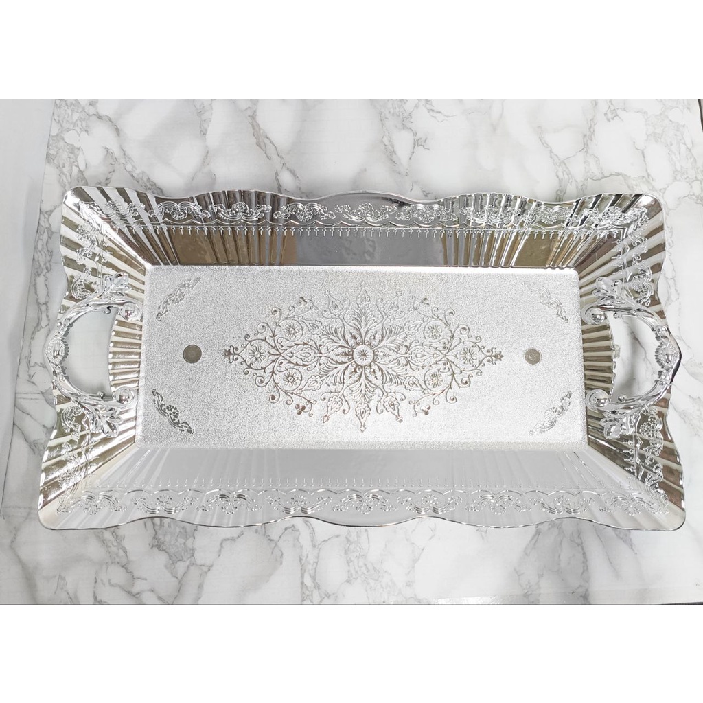 Tray with Handle | Dulang Hantaran Perkahwinan | Fruit Dessert Tray ...