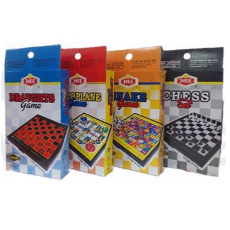 (READY STOCK) CLASSIC GAME SET- SNAKE/AEROPLANE/CHESS/DRAUGHTS BOARD ...