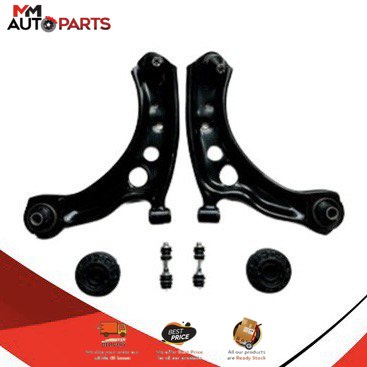 6 ITEM SET TOYOTA VIOS NCP150 LOWER ARM / ABSORBER MOUNTING ...