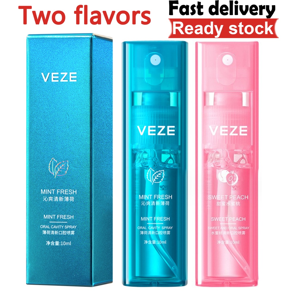 VEZE Mouth Spray Oral Personal Care mulut Pewangi Spray Mulut Nafas ...