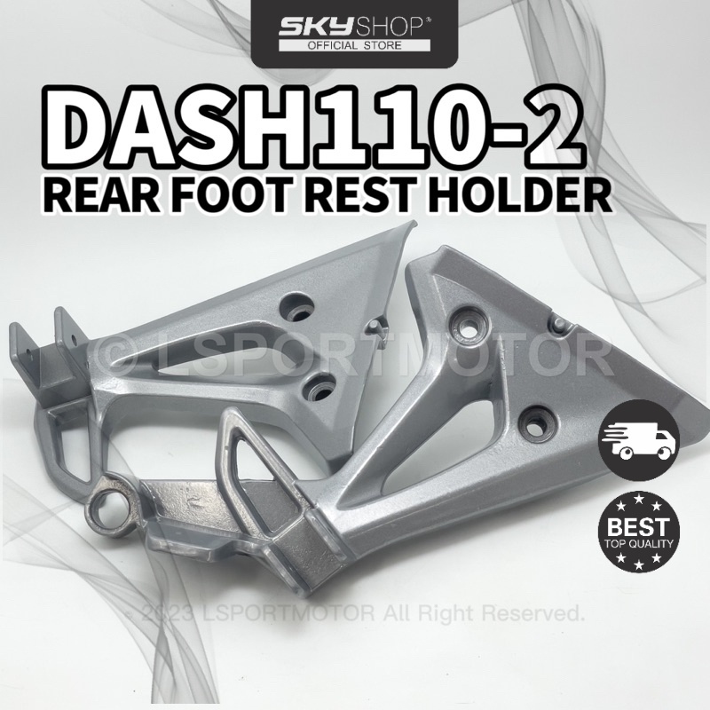 HONDA DASH110-2 REAR FOOT REST HOLDER (R/L) FOOTREST FOOT REST BRACKET ...
