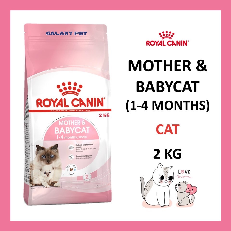 RC Mother & Baby (1-4 months) Dry CAT Food/ Makanan KUCING ibu dan anak ...