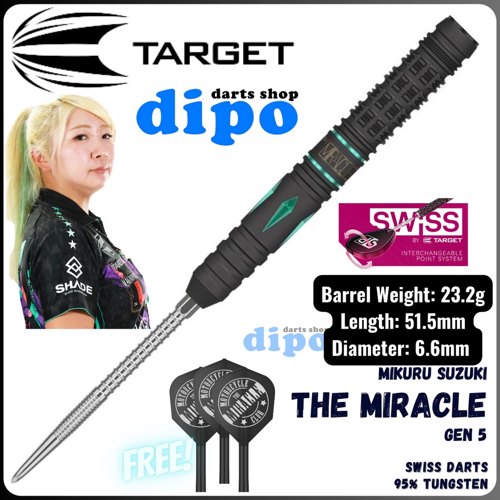 TARGET THE MIRACLE Gen 5 (Mikuru Suzuki Model) - TARGET Swiss Steel ...