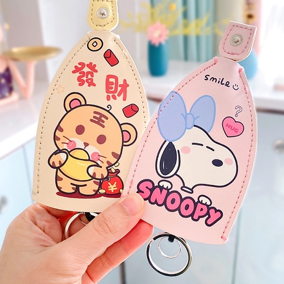NCW-058 A Cartoon cute pull-out key case/car remote key case/key chain ...