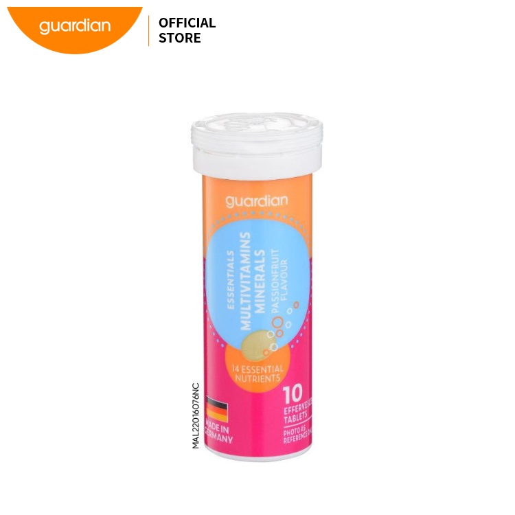 Guardian Multivitamins & Minerals Effervescent (10's) | Shopee Malaysia