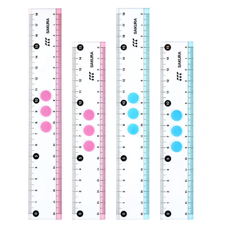 Japan sakura sakura 15cm Wave Ruler 18CM Student Curve Ruler Wave Line ...