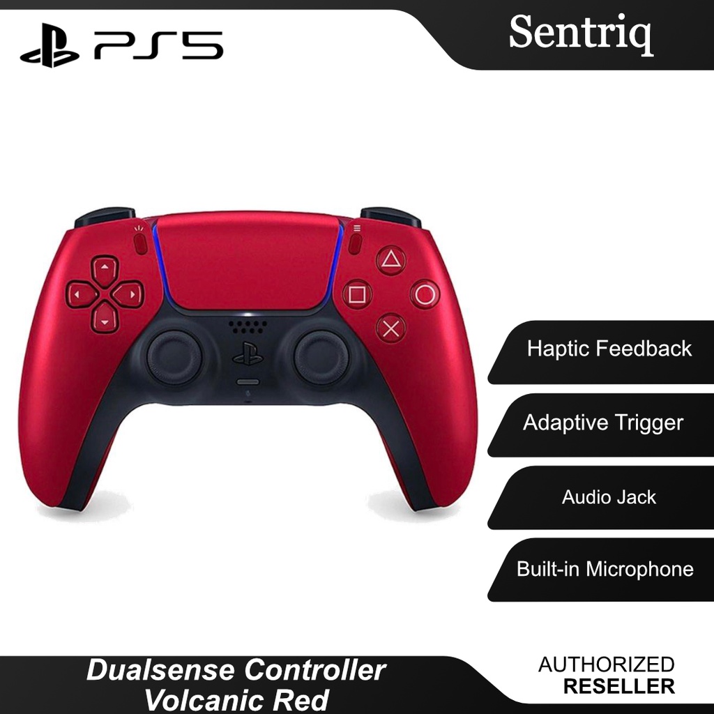 Sony Playstation PS5 DualSense Wireless Controller Volcanic Red ...