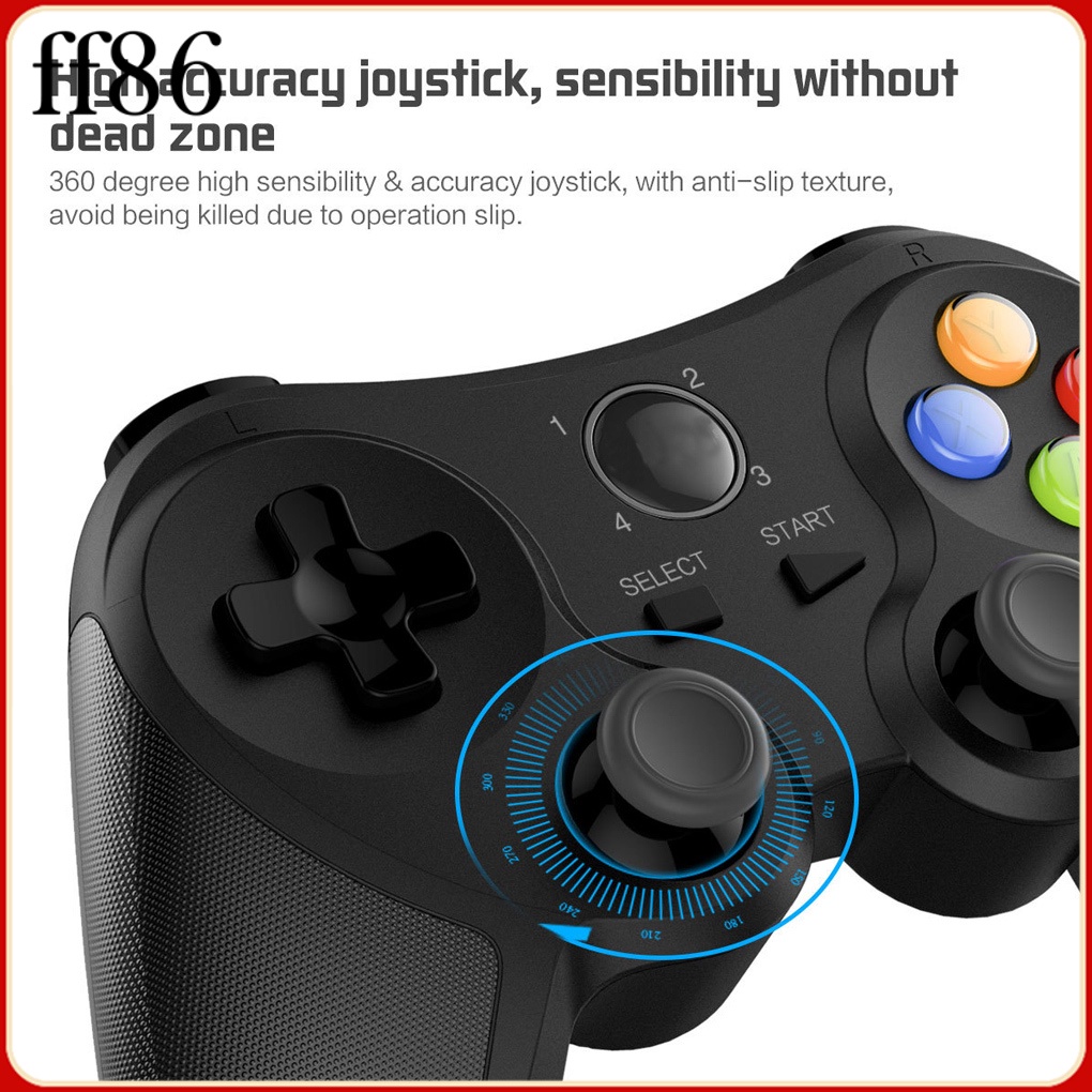Phone Game Controller USB Wireless Gaming Bluetooth-compatible Grip ...