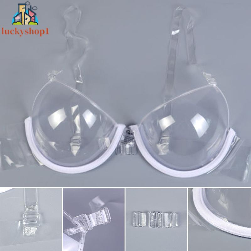 Bra Clear Bra Strap TPU Women Size 32-42 Summer Sexy Transparent 70B-95B | Shopee Malaysia