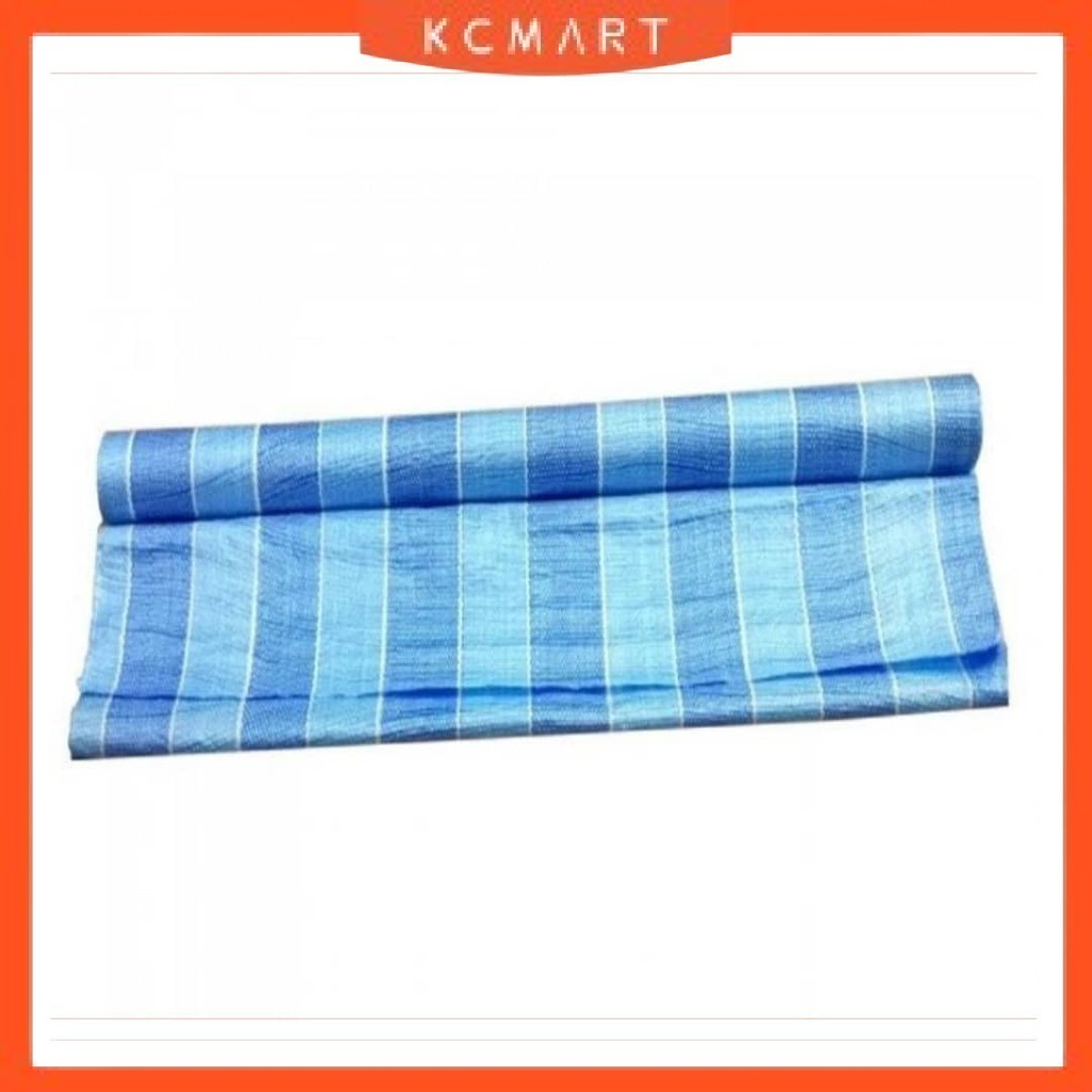 1meter Plastik Kanvas Biru Putih | PE Tarpaulin Sheet (Blue White ...