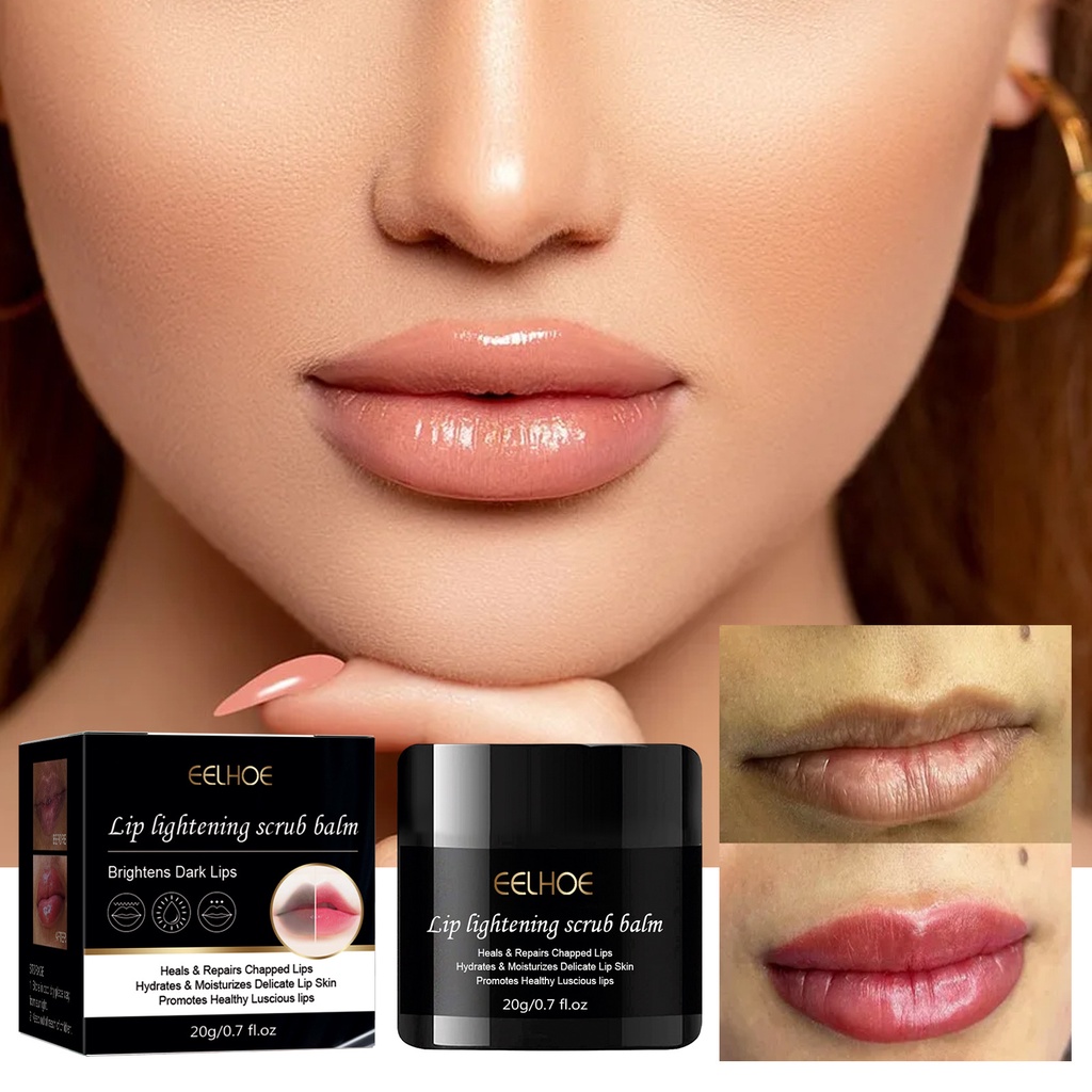 Brightening Lip Scrub Lighten Lip Lines, Remove Dead Skin, Moisten Lips ...